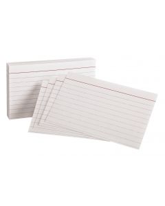 Tarjetas Índice Blanca Rayada - Tarjetas Índice - Productos