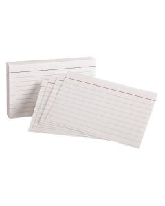 Tarjetas Índice Blanca Rayada - Tarjetas Índice - Productos