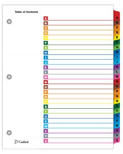 Índices Separadores - Carpetas - Productos