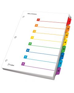 Índices Separadores - Carpetas - Productos