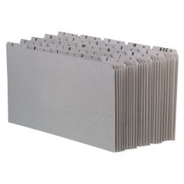 Pendaflex Alphabetical File Guide Sets, Legal size, Gray